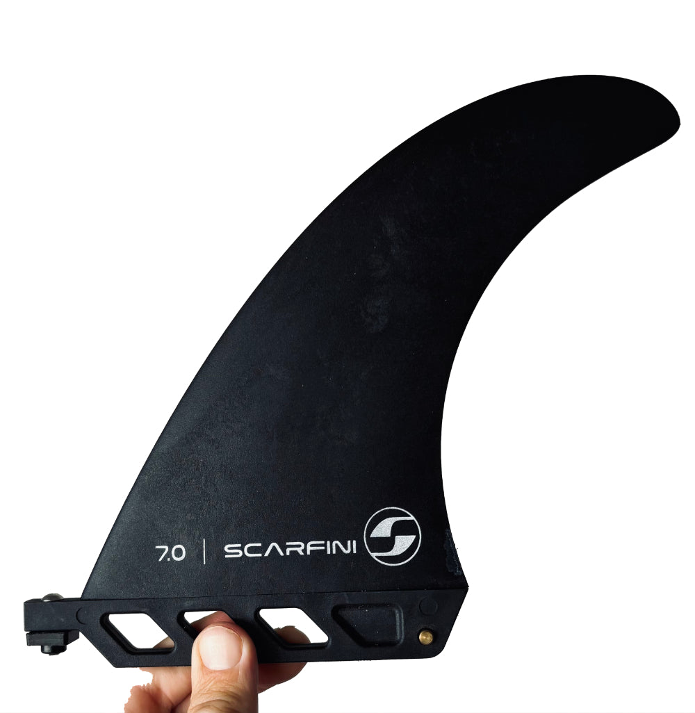 Scarfini Fins - 7" Box Fin - Black – Wetfins