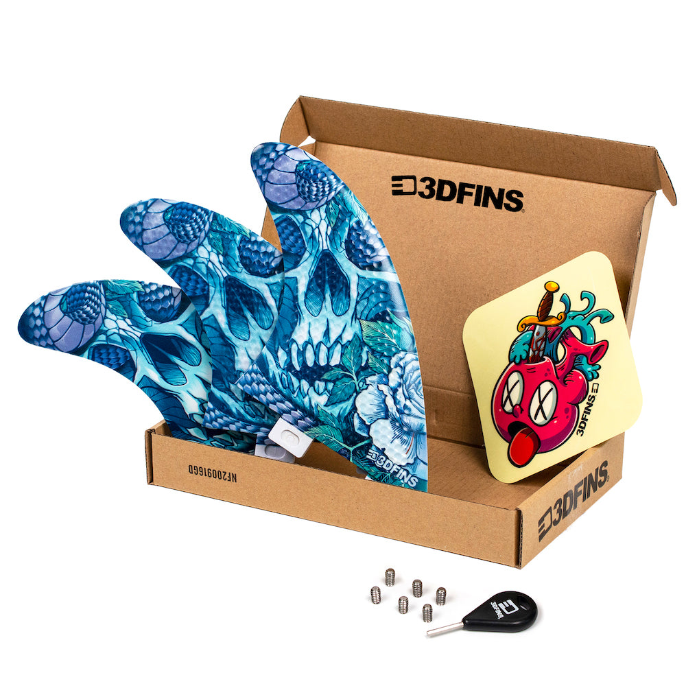 3DFins - Snake Pit (FCS 1) - Large – Wetfins