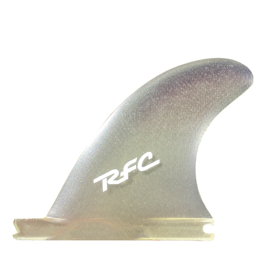 Rainbow Fins - 3.75" Trailer Fin (Futures) - Clear – Wetfins