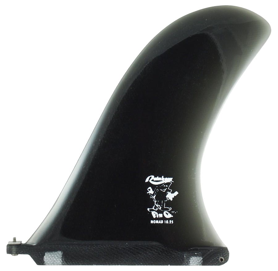 Rainbow Fins - 10.25" Nomad - Black Smoke – Wetfins