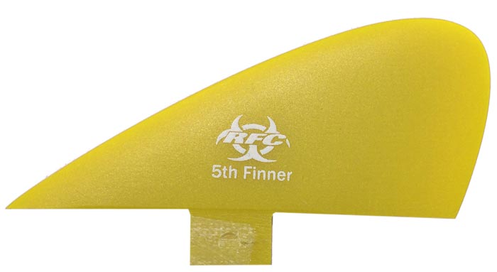 Rainbow Fins - 5Th Finner (FCS) - Yellow – Wetfins