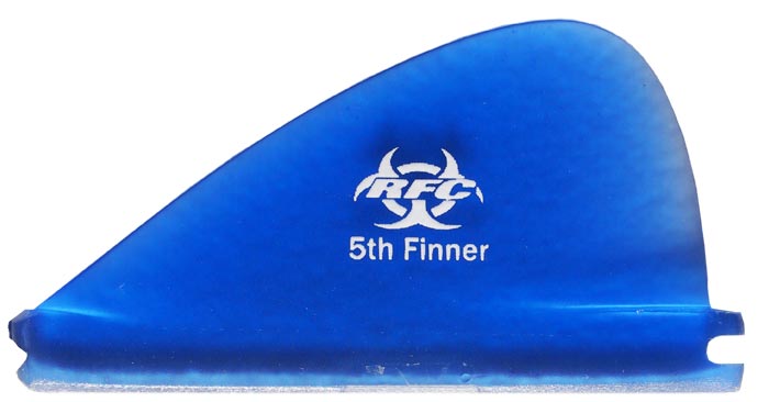 Rainbow Fins - 5Th Finner (Future) - Small - Translucent Blue – Wetfins