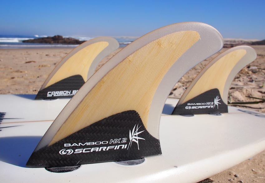 Scarfini Fins - HX2-Bamboo - (FCS) - Medium – Wetfins