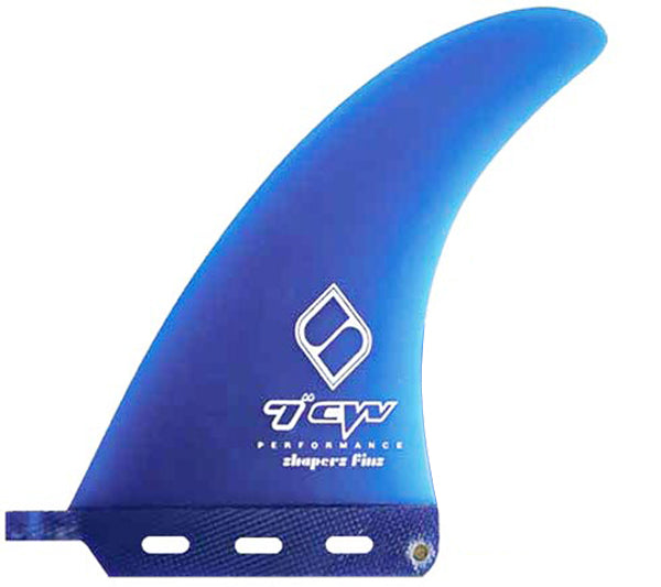 Shapers Fins - 7" Clearwater - Blue – Wetfins