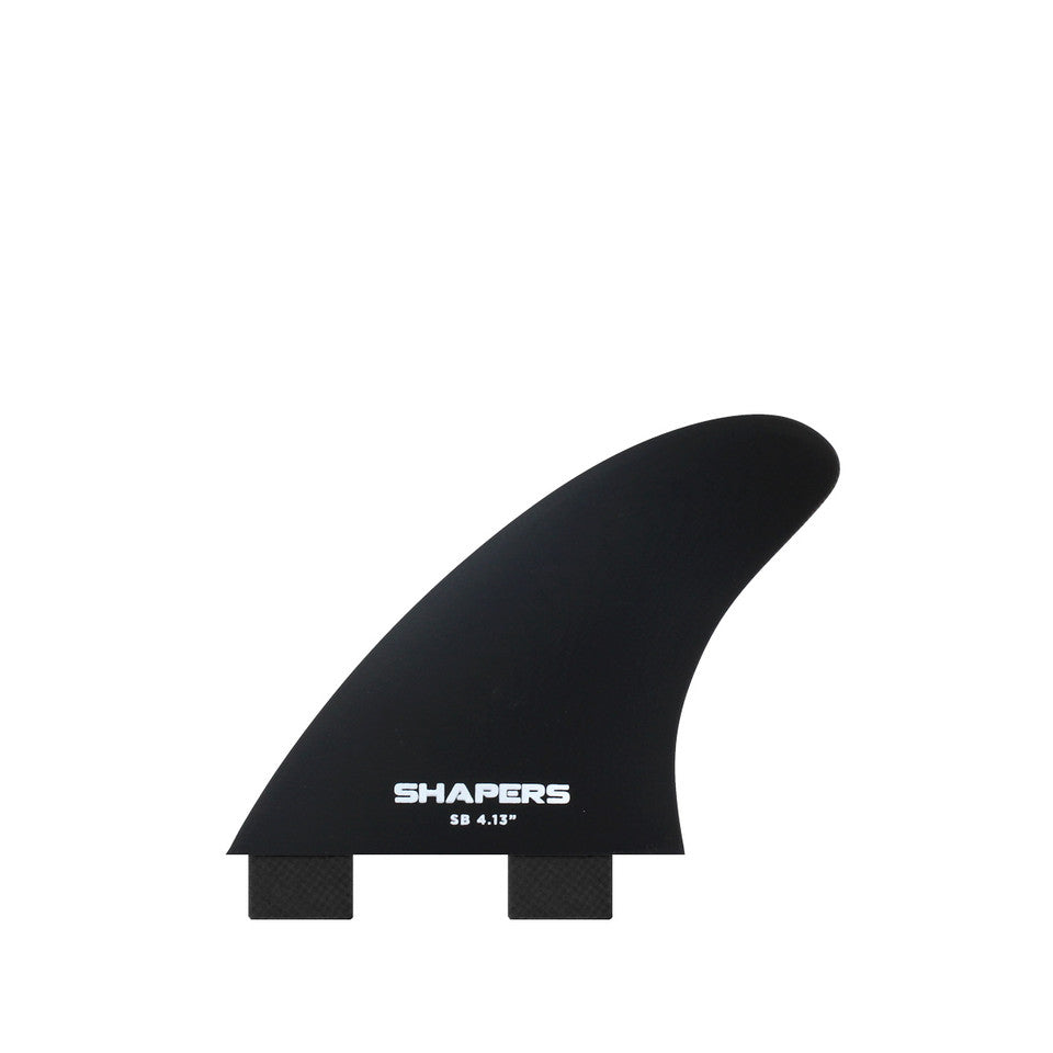 Shapers Fins - SB 4.13" Side Fins (FCS1) - Black – Wetfins