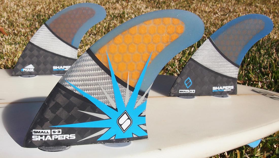 Shapers Fins - S3 Spectrum (FCS) - Small – Wetfins