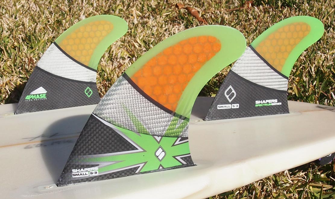Shapers Fins - S3 Spectrum (Future) - Small – Wetfins