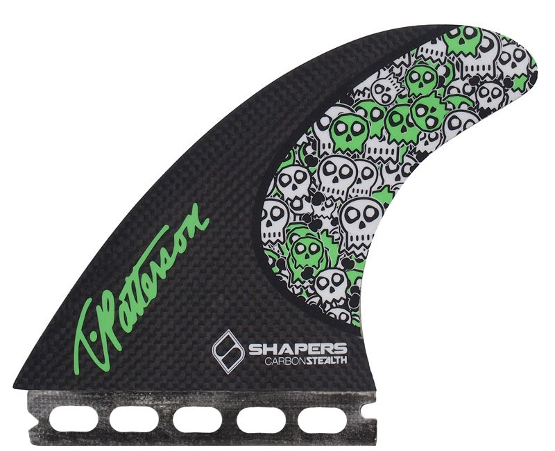 Shapers Fins - TP Timmy Patterson (Futures) - Skulls - Medium/Large ...